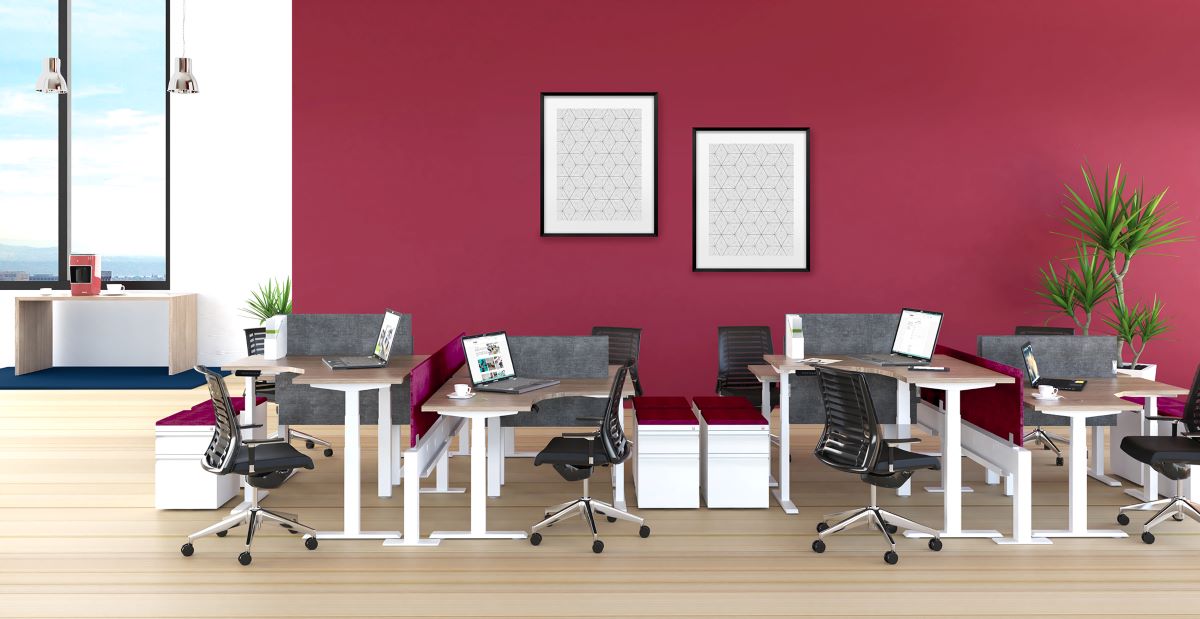 Adjustable desk 120° - Gebesa Office Furniture